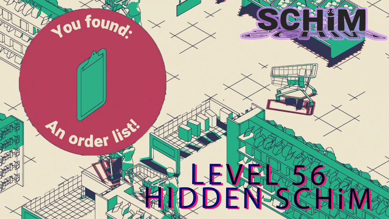 Where to find all secrets and hidden SCHiMs - SCHiM Level 56 - YouTube