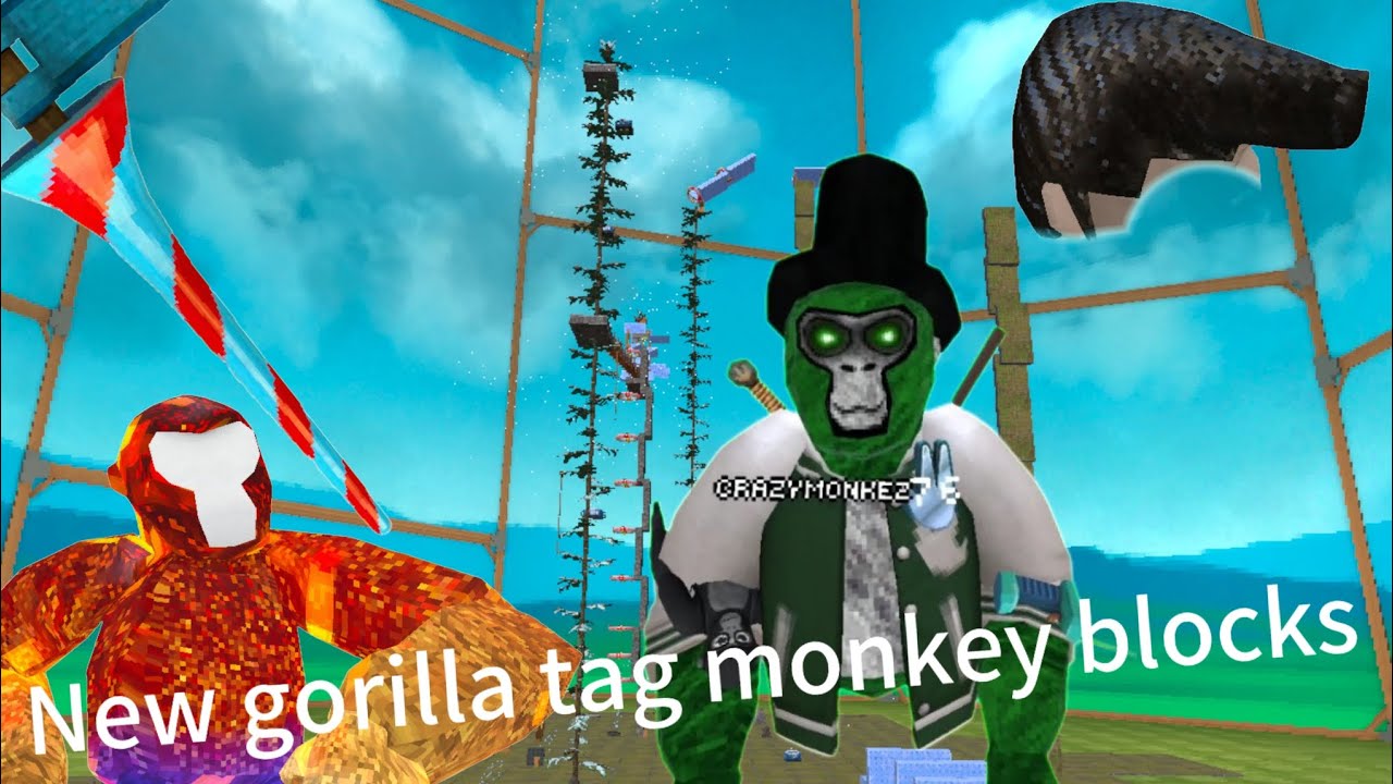 Monkey blocks update - YouTube