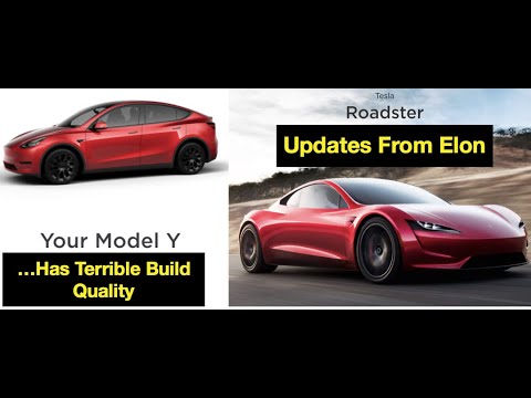 Tesla Model Y BAD Build Quality, Tesla Roadster/Semi Updates & Ford ...