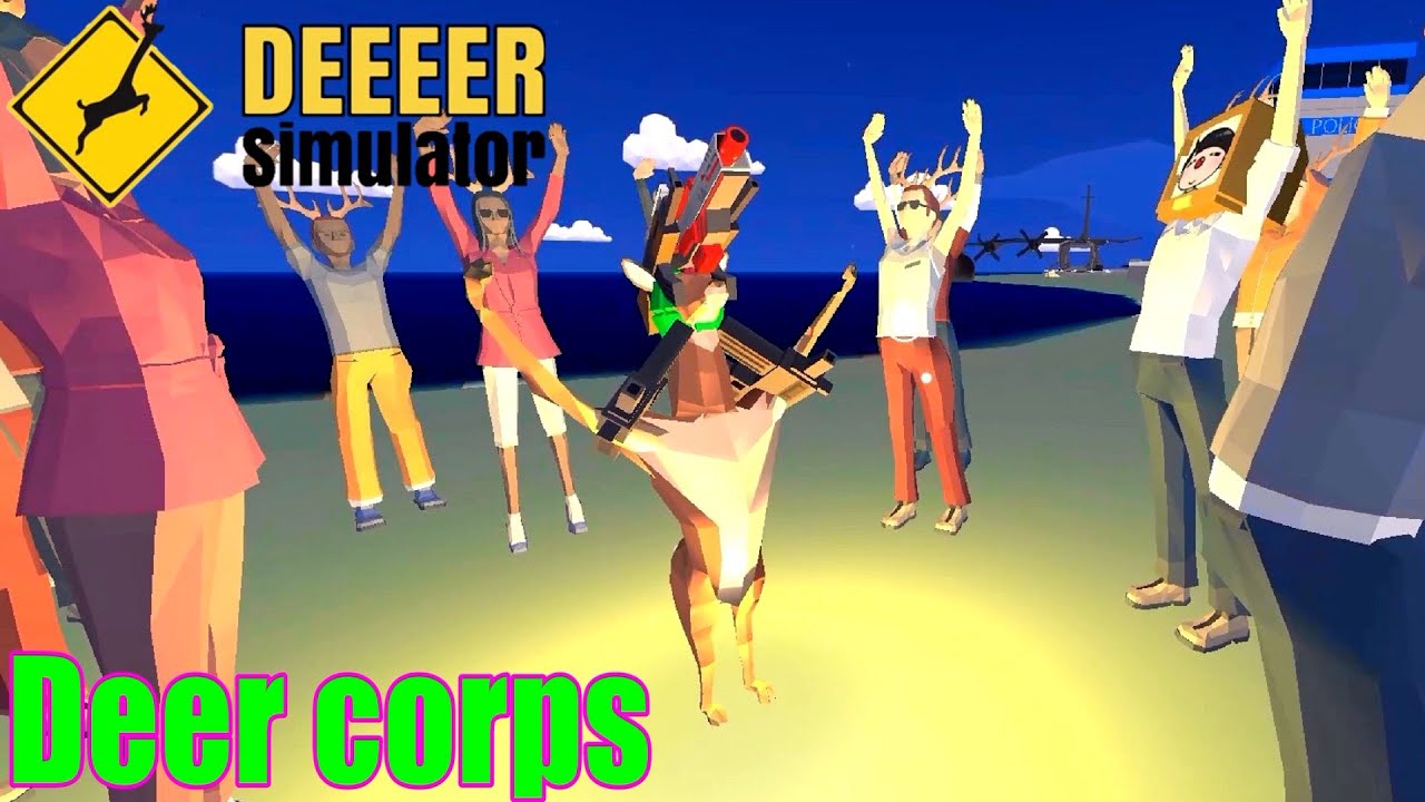 DEEEER Simulator Walkthrough Gameplay- Build a deer corps and rampage ...