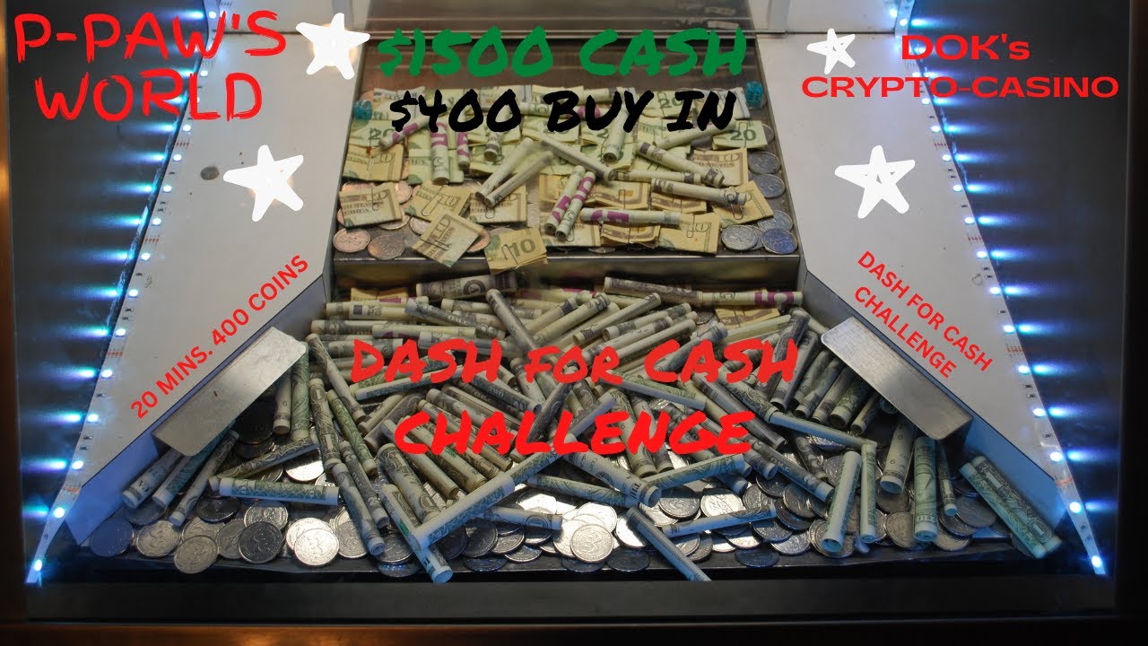 HIGH LIMIT GAMBLING COIN PUSHER CHALLENGE "DASH 4 CASH CHALLENGE" AT ...