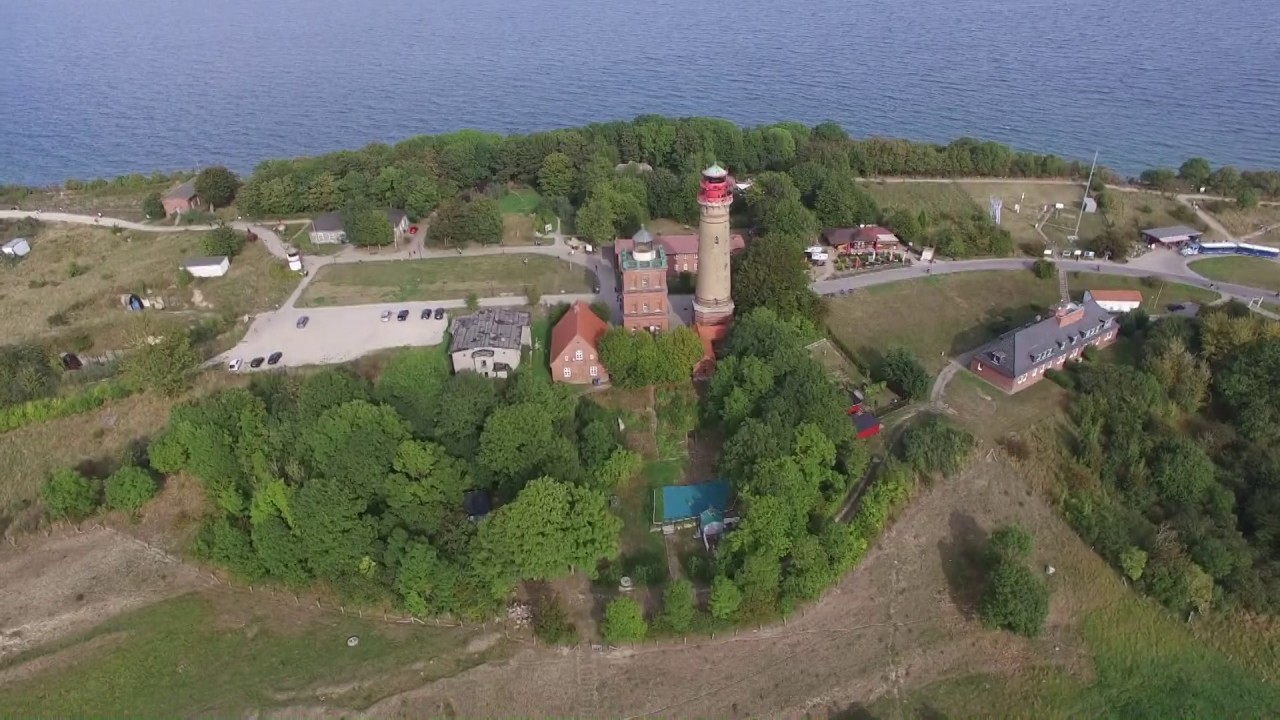 Cape Arkona Germany By Drone Three Lighthouses, Chalk Cliffs ...