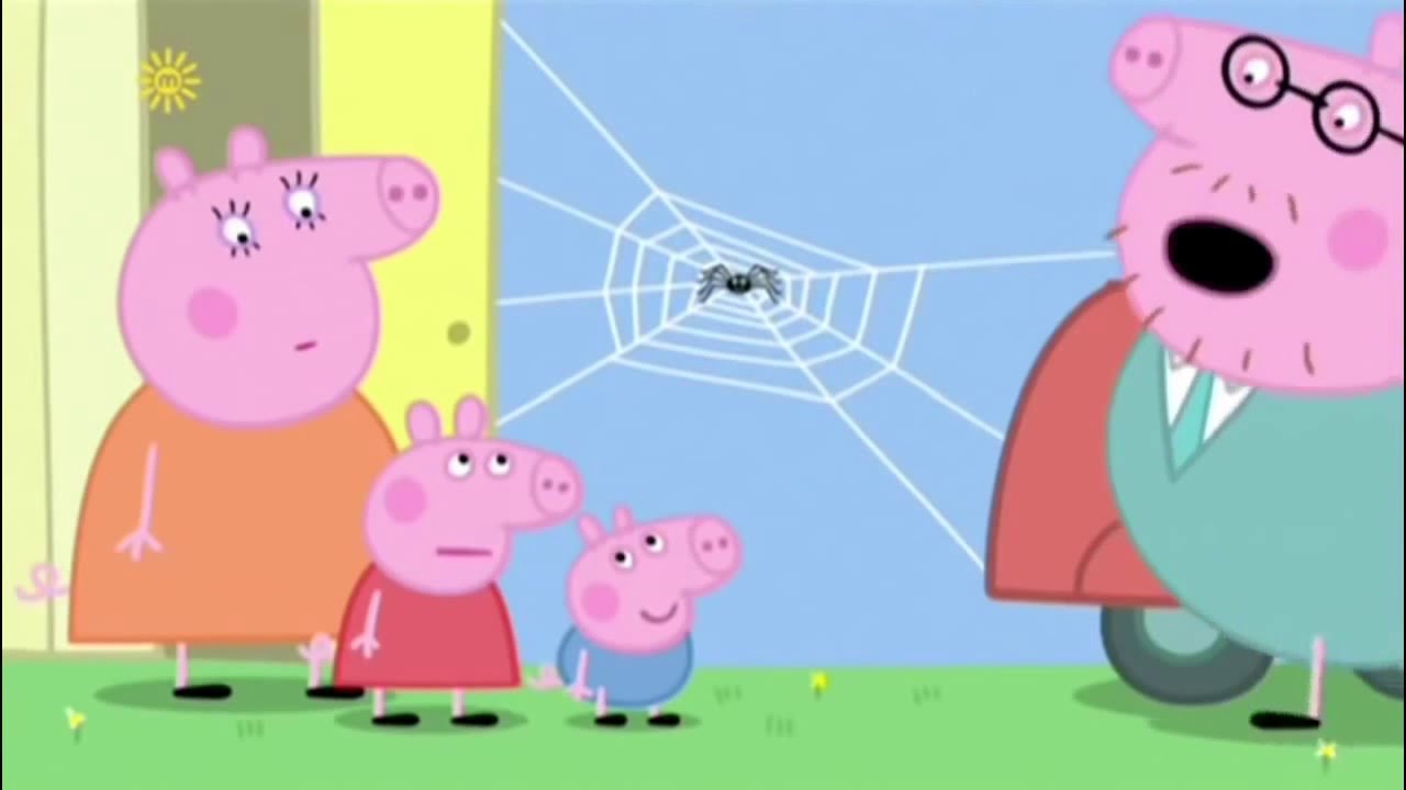 Peppa Pig - Spider Web (S4 E22) - YouTube