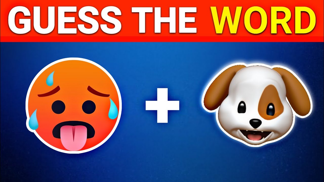 Can you Guess The Word By Emoji ? 🤔🔥 Click Now and Prove it You can ...