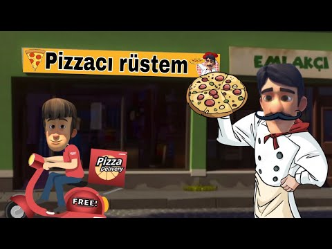 Rüstem Abi pizza dükkanı açıyor (rafadan tayfa)