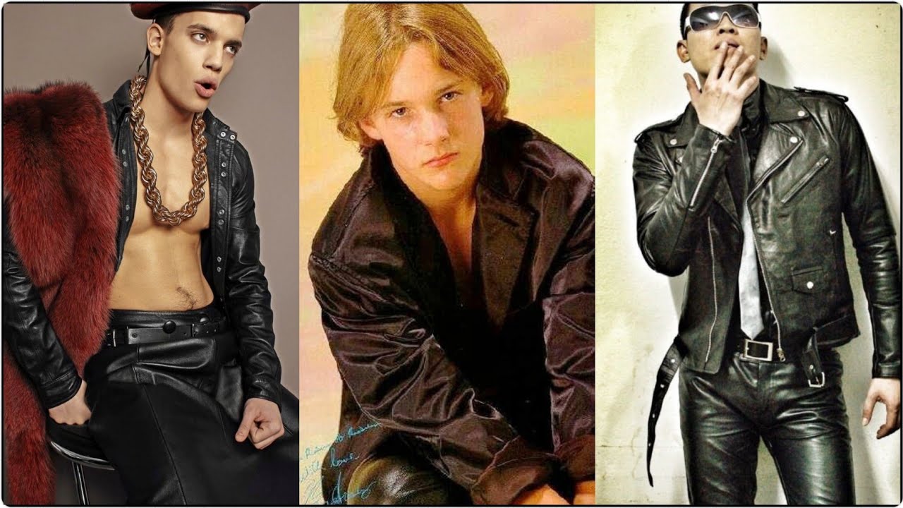 Modern and most demanding leather outfits collection for boys and men ...