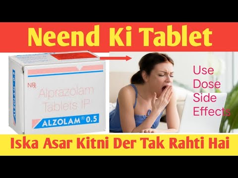 Neend ki Tablet || Neend Ki Medicine || Use,Dose,Side Effects ...