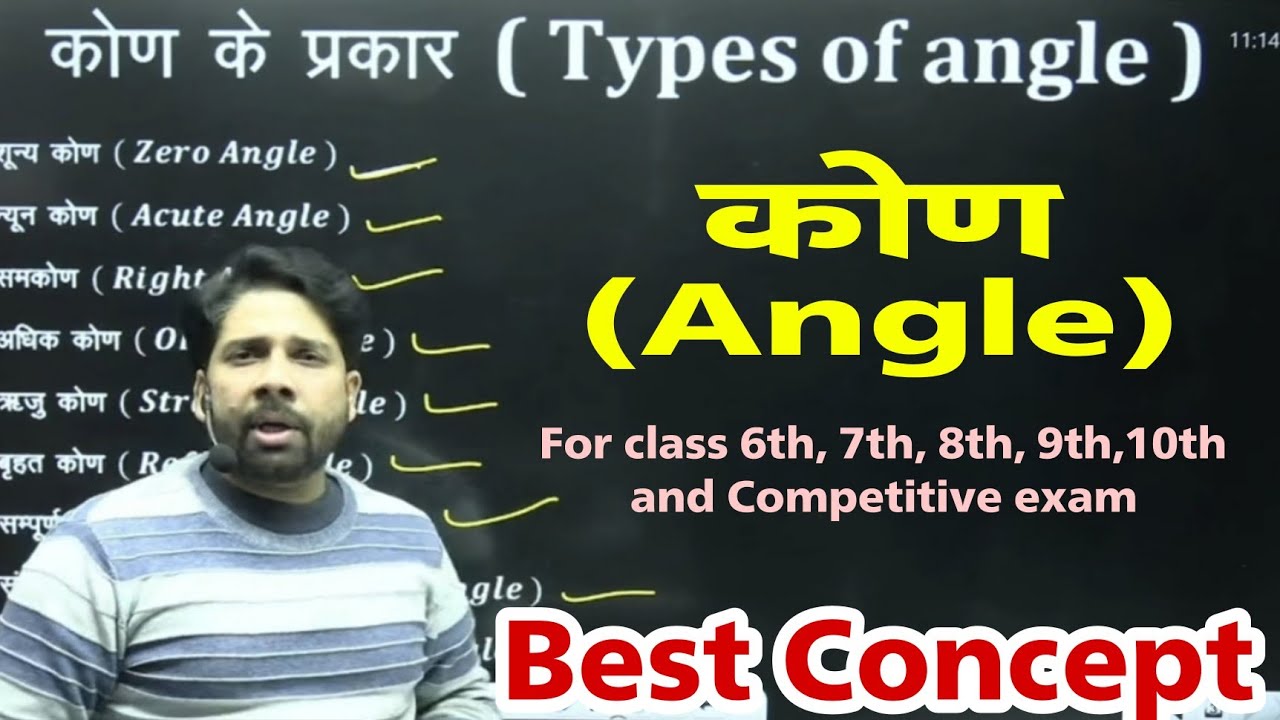 कोण तथा कोण के प्रकार | Angle and types of Angle | mibias classes by ...