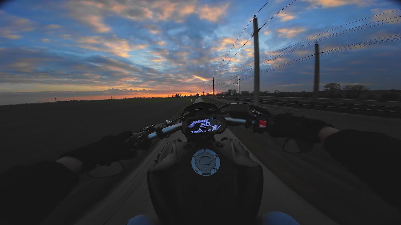 Yamaha MT 07 Pure Sound POV - YouTube