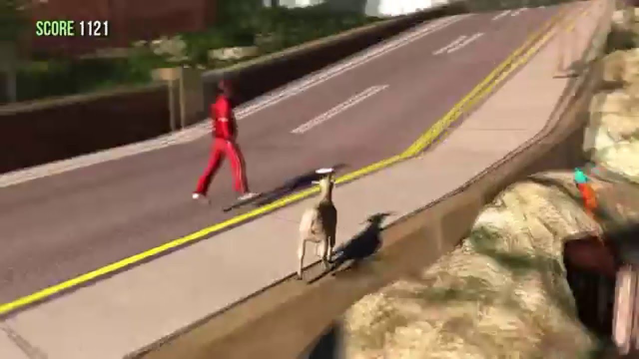This Is What An NPC Does In Goat Simulator - YouTube
