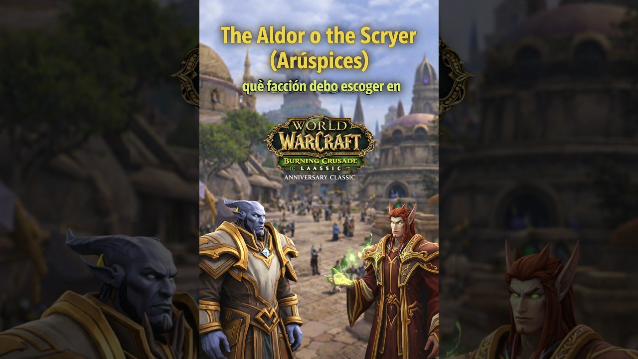Aldor O Scryer?? ¿ Cual elegir? ENTERATE AQUI!!! WoW TBC Classic ...