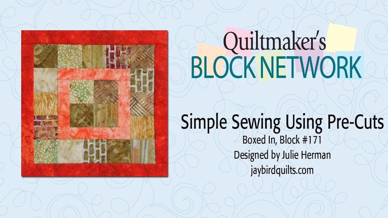 Simple Sewing Using Pre-Cuts - YouTube