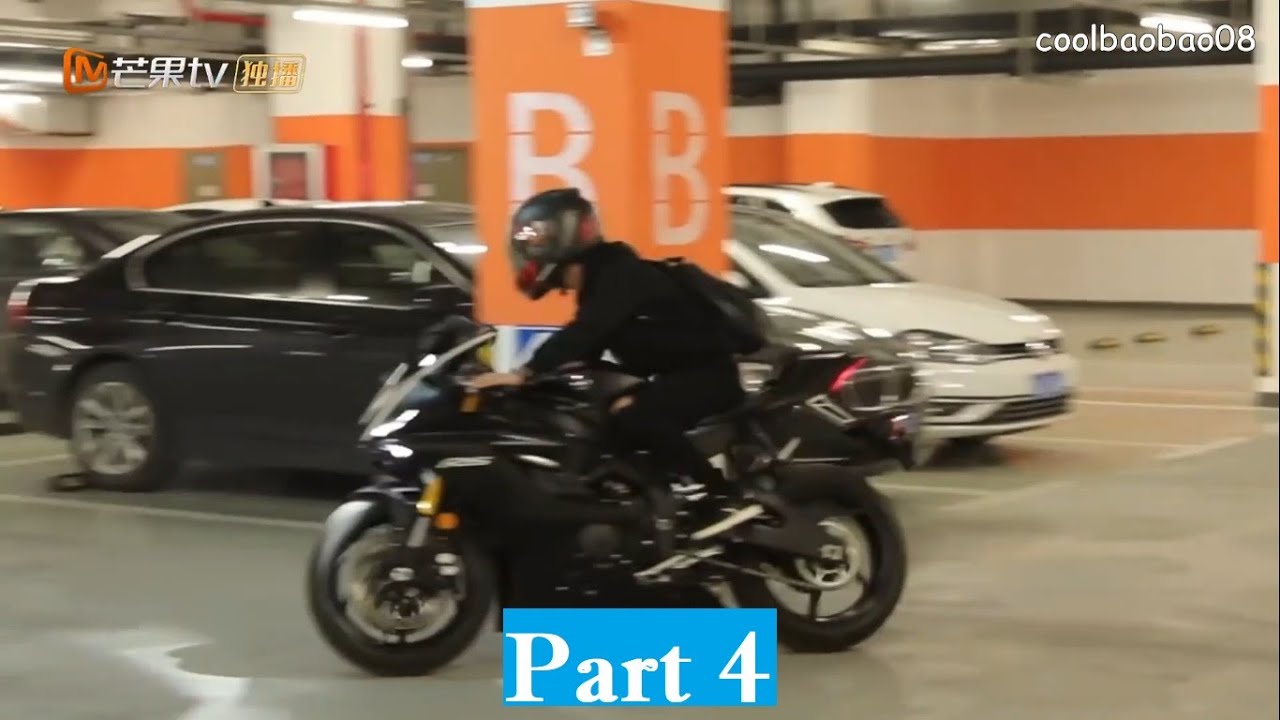 ENG SUB Gank Your Heart Wang Yibo Skateboard Motorcycle | Behind The ...