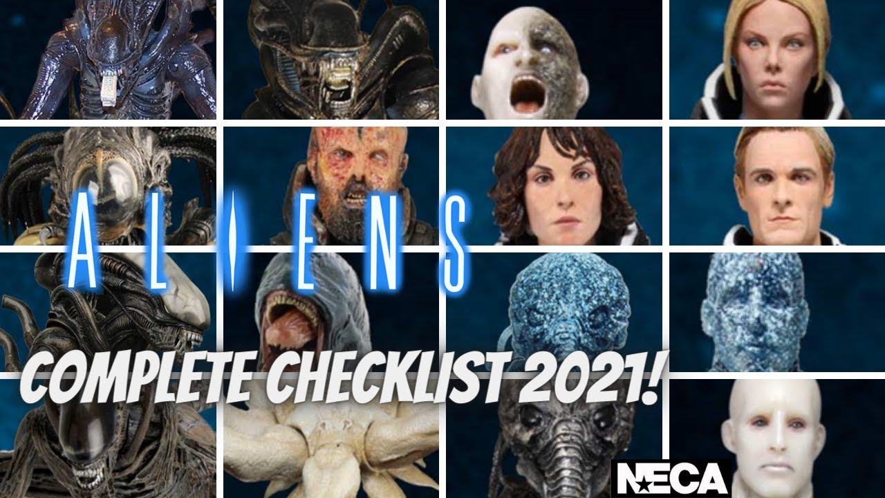 NECA Aliens Figures Checklist 2021 | NECA Aliens Figures Complete ...