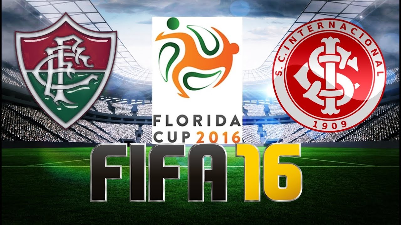 Fluminense VS. Internacional (20/01/2016) Florida Cup - FIFA 16 - YouTube