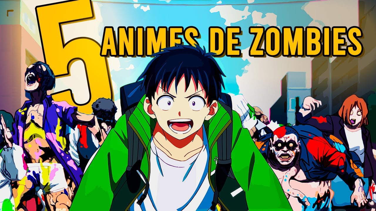 5 ANIME donde hay un apocalipsis ZOMBIE | TOP de ANIME | recoani - YouTube