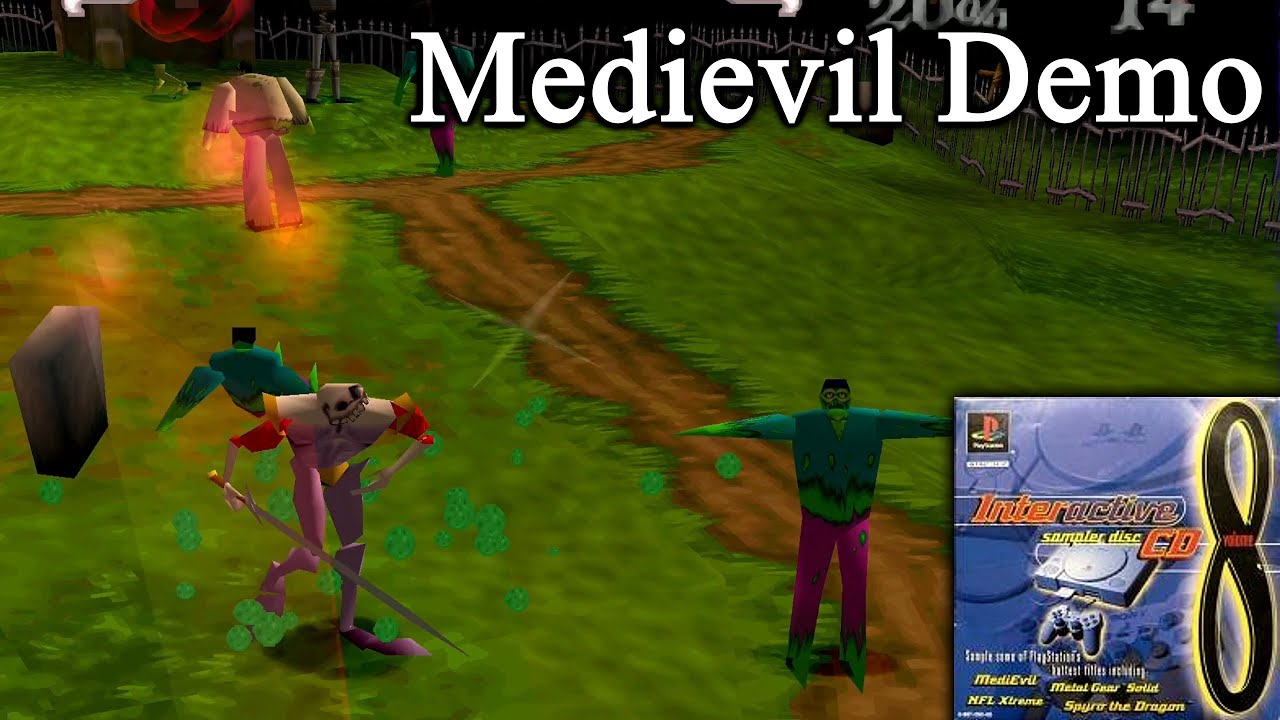 Medievil Demo ~ Interactive Sampler Vol 8 Demo Disk PS1 EP 3 - YouTube