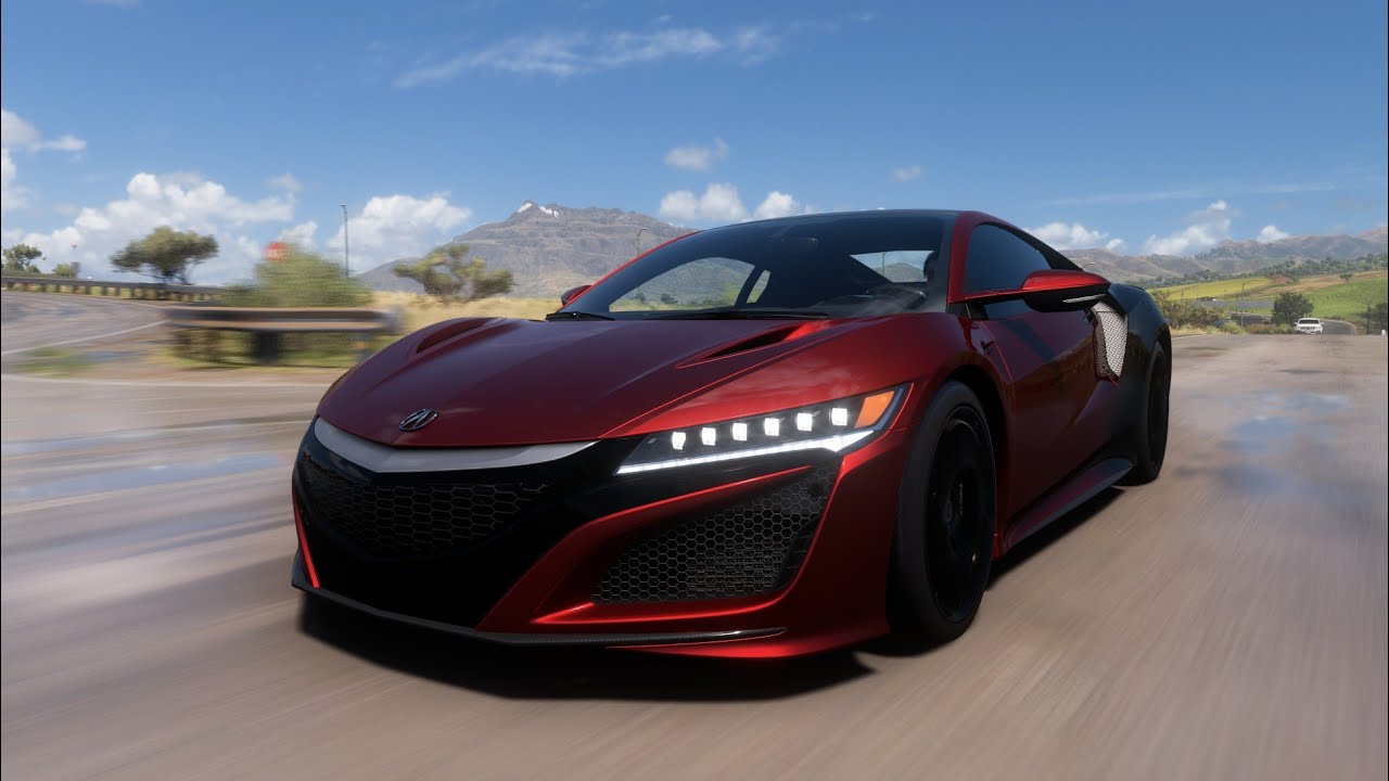 Acura NSX | Forza Horizon 5 | Thrustmaster TX gameplay - YouTube