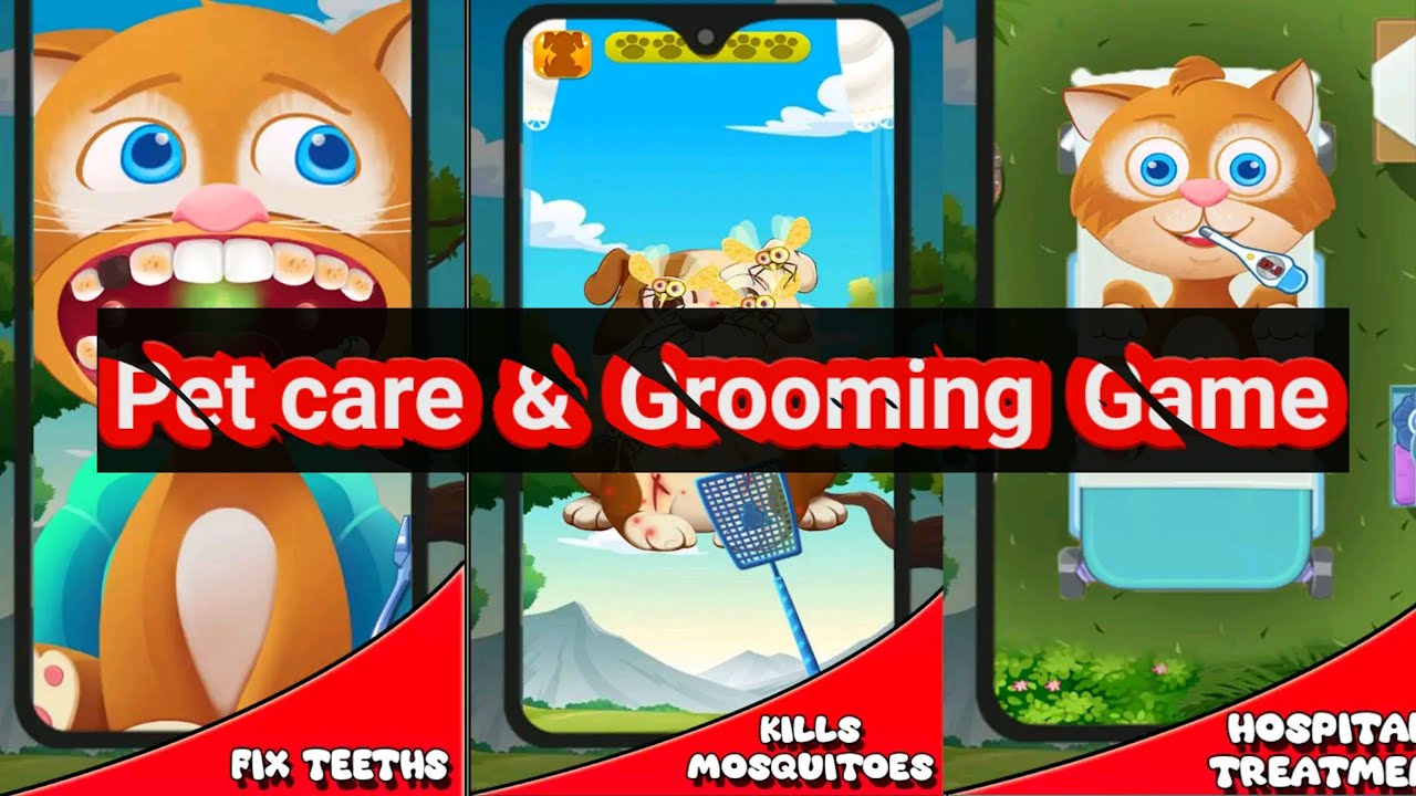 Pet Care Grooming & MakeOver Game || Download Now || Available on ...