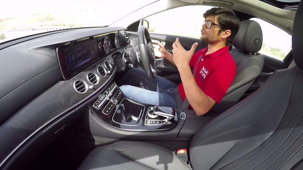 2017 Mercedes-Benz E-Class E350d Driving - YouTube