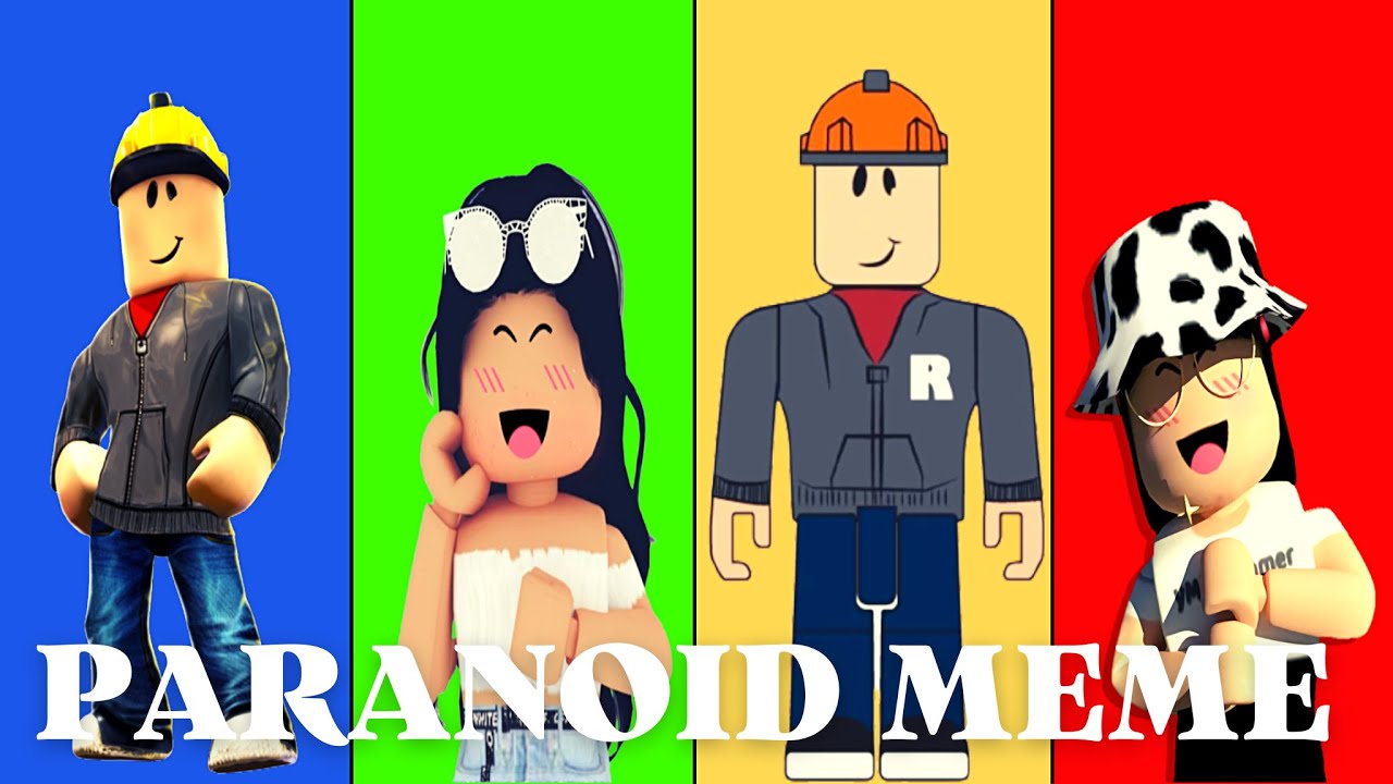 Paranoid Meme | Roblox Animation (Rainbow Friends) - YouTube