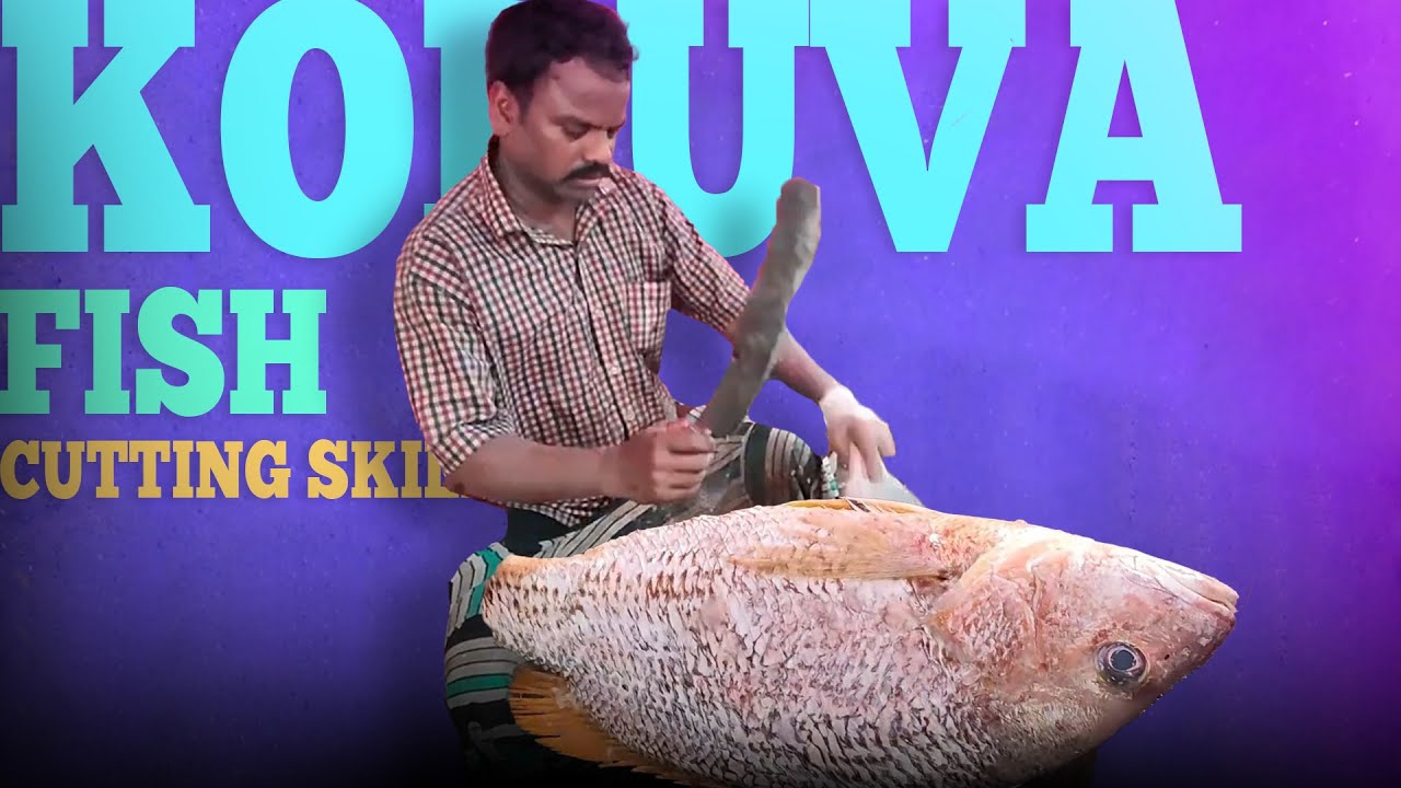 KODUVA FISH FAST CUTTING SKILLS | #koduva #seafood #kasimeduspeedselvam ...