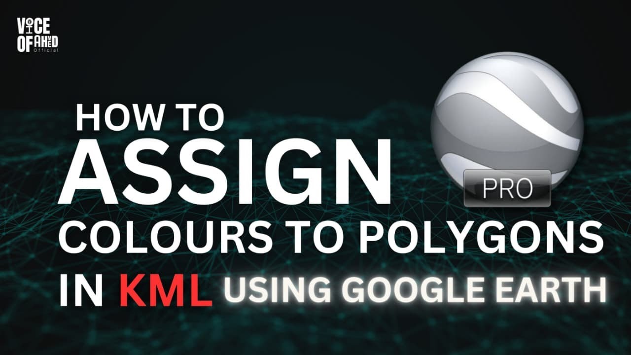 How To Assign Colours To Polygon In KML By Using Google Earth #resurvey ...