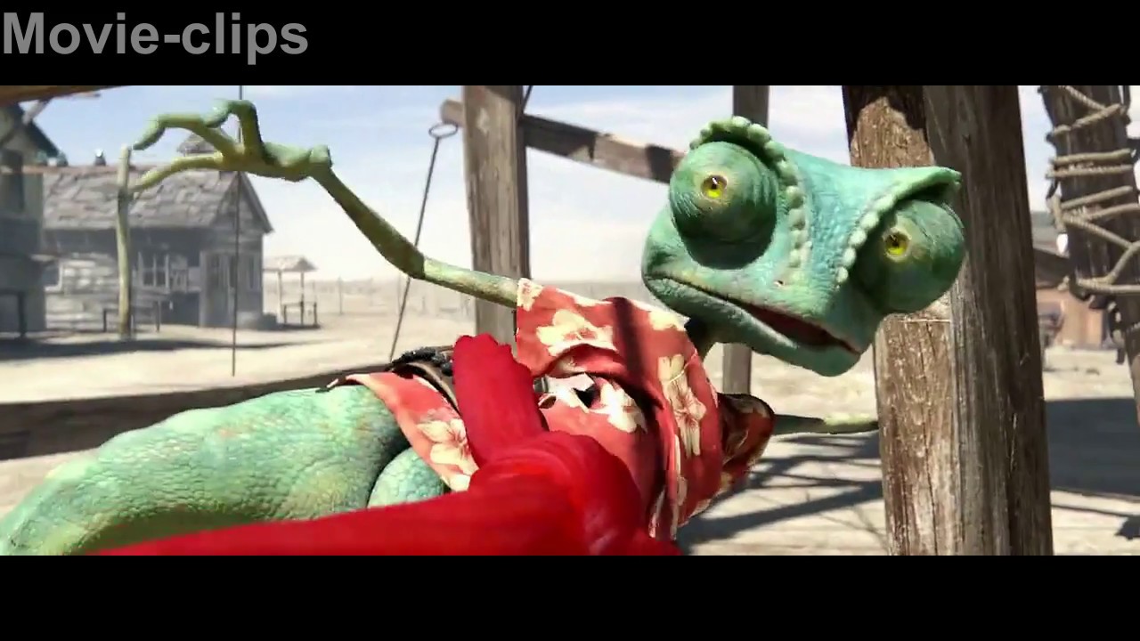 Rango fight form the movie rango - YouTube