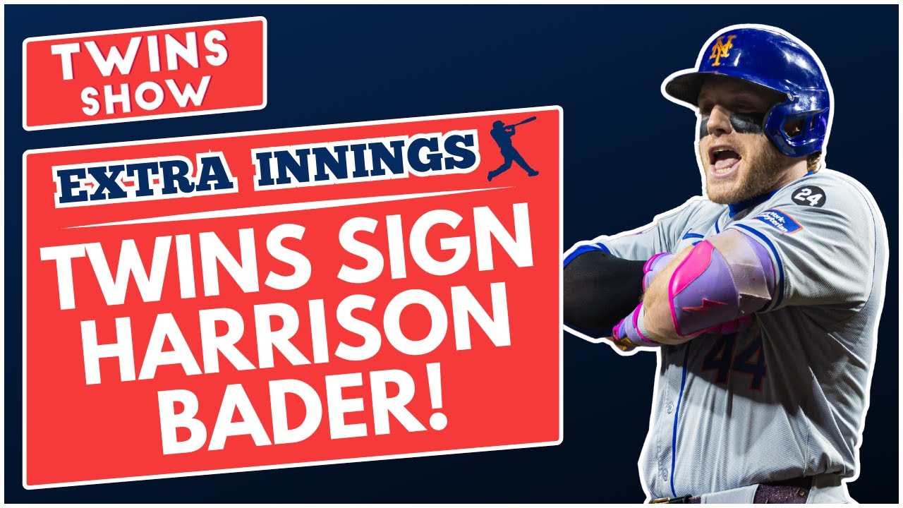 Minnesota Twins sign outfielder Harrison Bader - YouTube