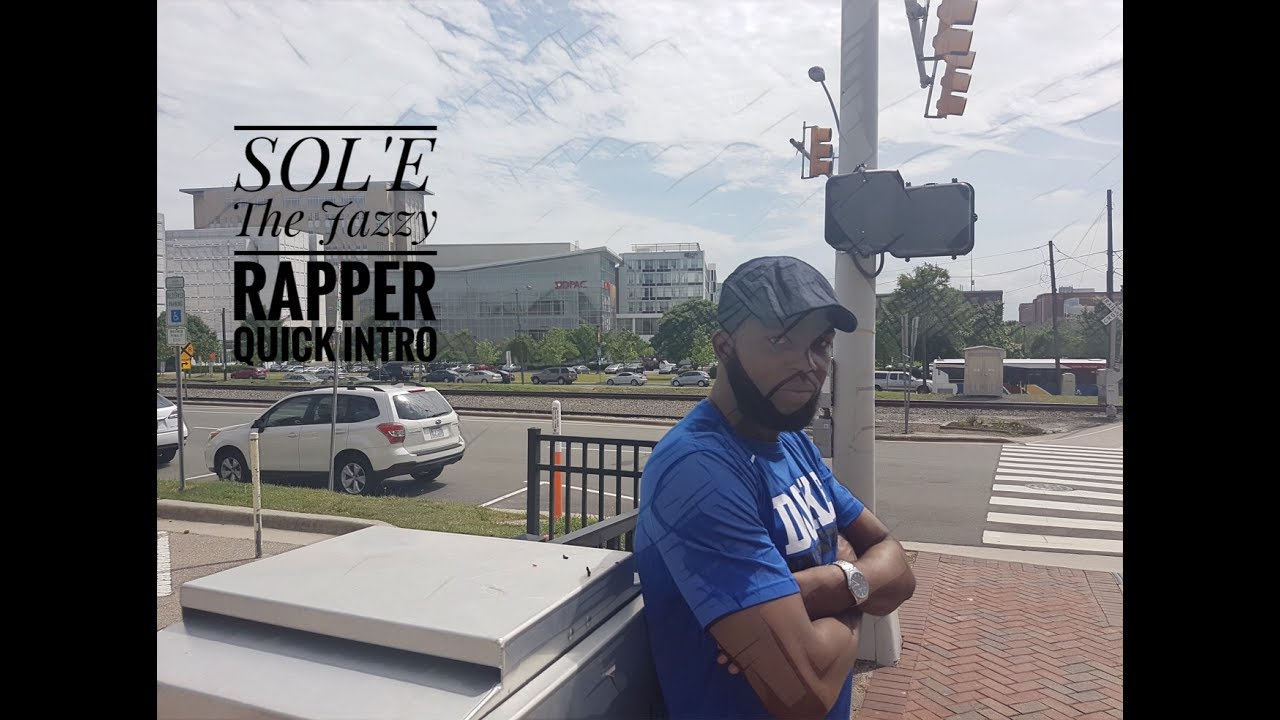 SOL'E The Jazzy Rapper : Quick Introduction - YouTube