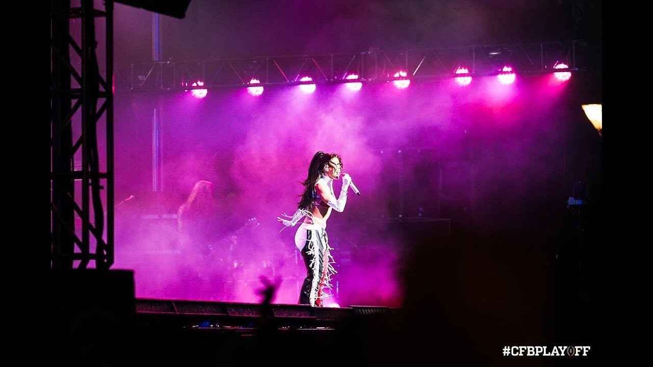Doja Cat Performing "Need To Know" Live at the CFB Playoff - YouTube Music