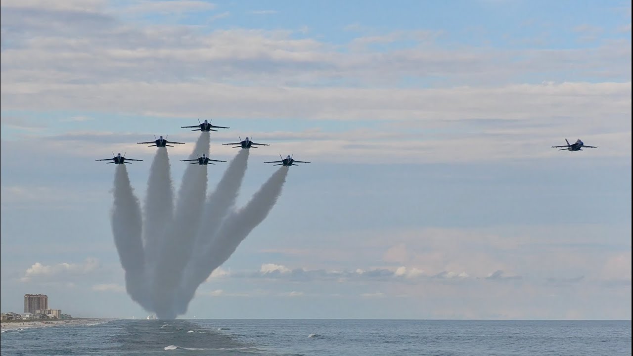 Blue Angels Pensacola Beach Buzz 6/2/24 - YouTube