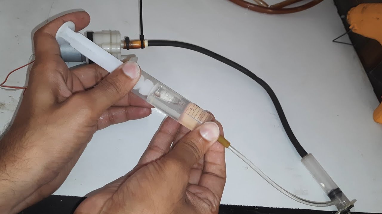 How to Make Hydrolic Actuator With Syringe - YouTube