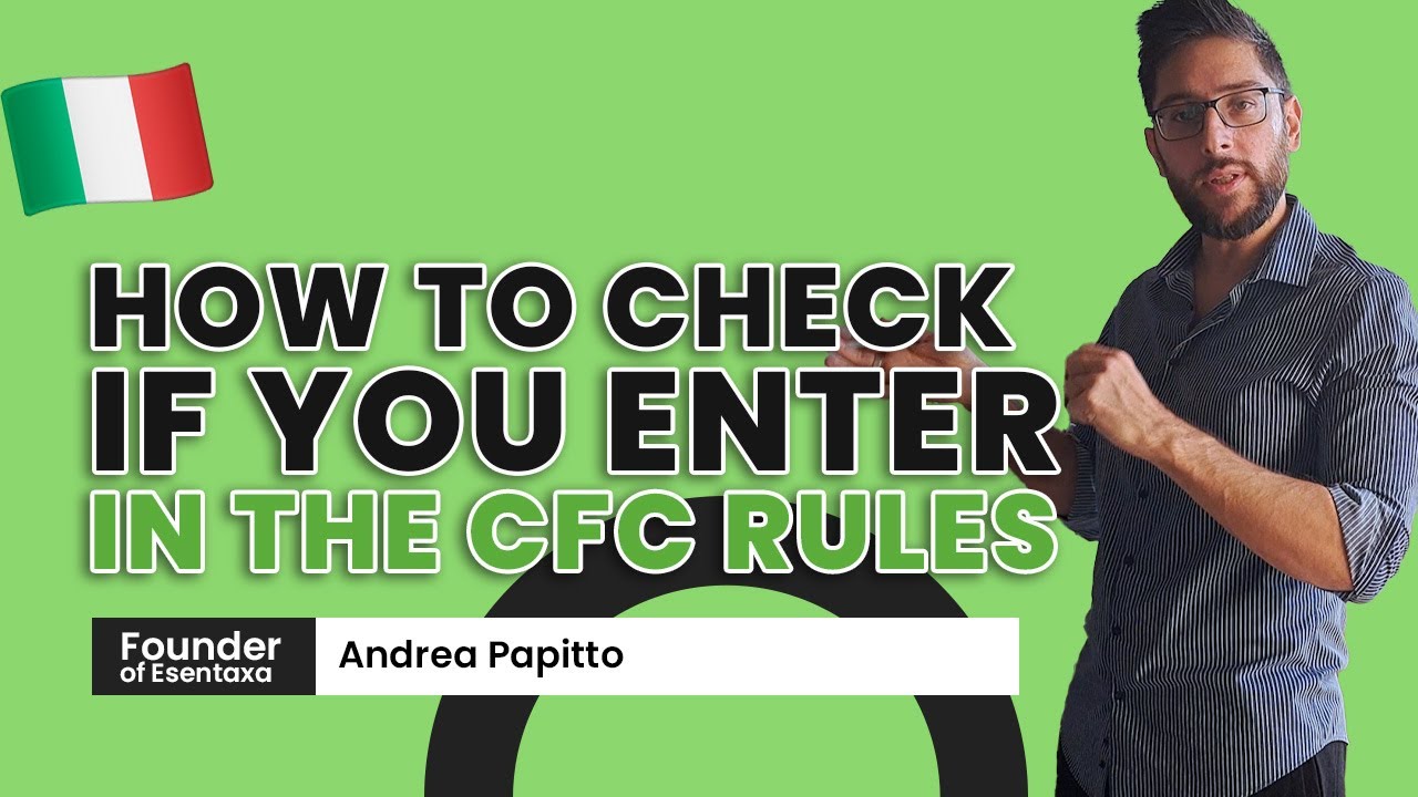 How to Check If You're Entering the CFC Rules - Controlled Foreign ...