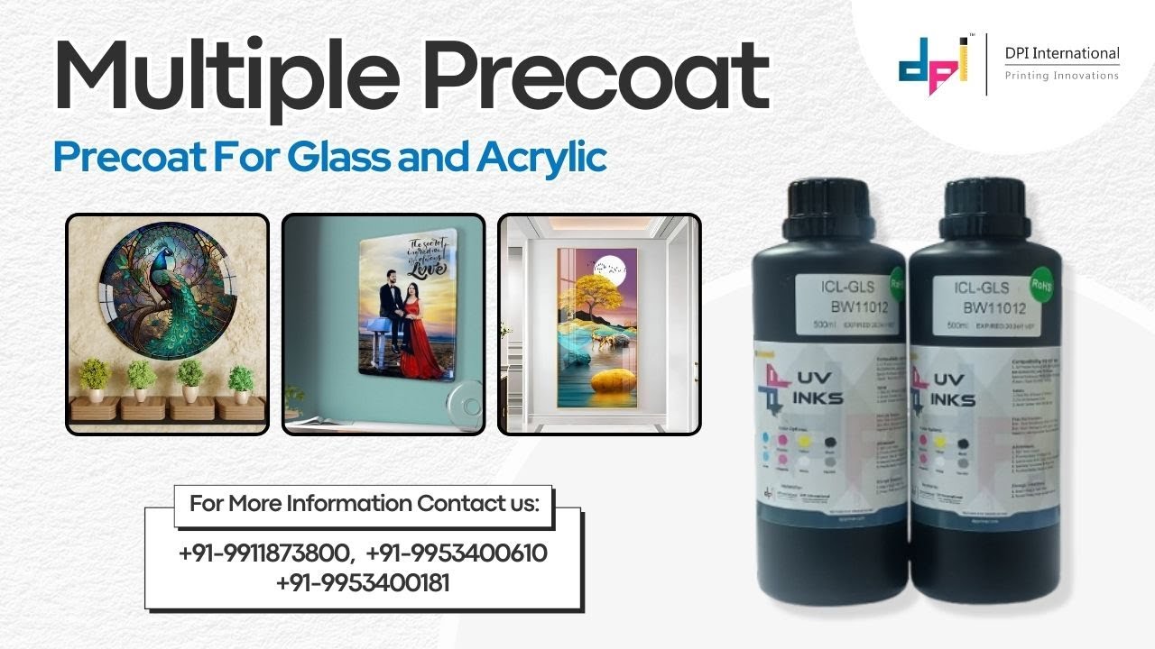Multiple Pre Coat For Glass and Acrylic...#procoat #precoatings # ...