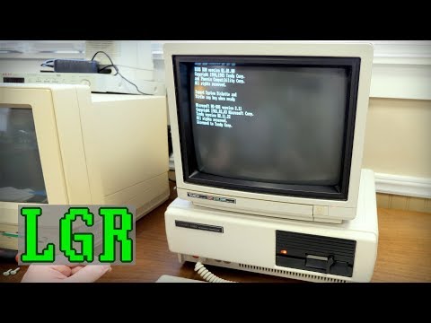 Tandy 1000 PC + CM-11 Monitor! Unboxing & Setup