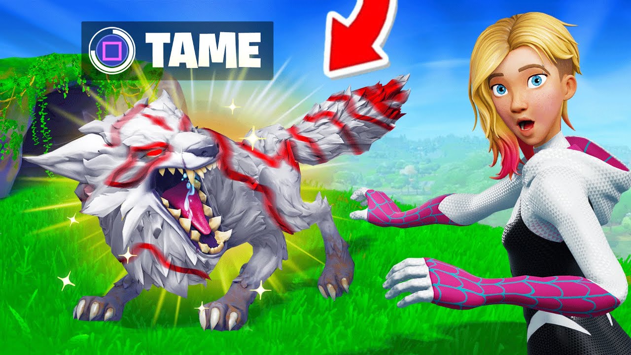 Hunting the ALPHA WOLF in Fortnite! - YouTube