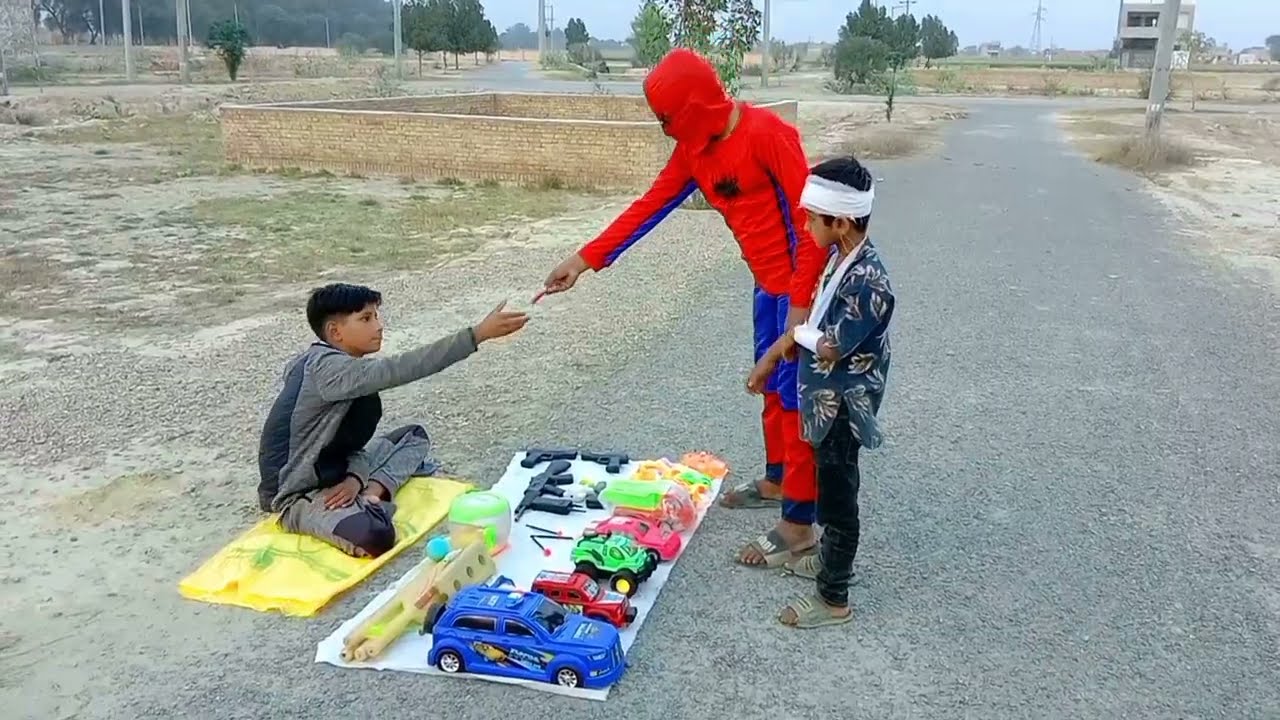 Spider-Man Helps The Children || Spider-Man Saves The Children ...