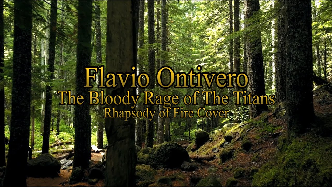 Flavio Ontivero - The Bloody Rage of The Titans #cover #music #metal # ...