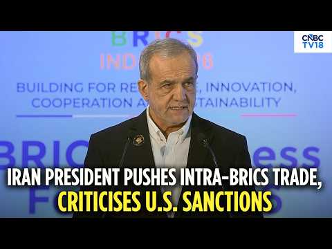 Iran President Pezeshkian Delivers Key BRICS Speech: No Country Should Hurt Another’s Trade...|N18G