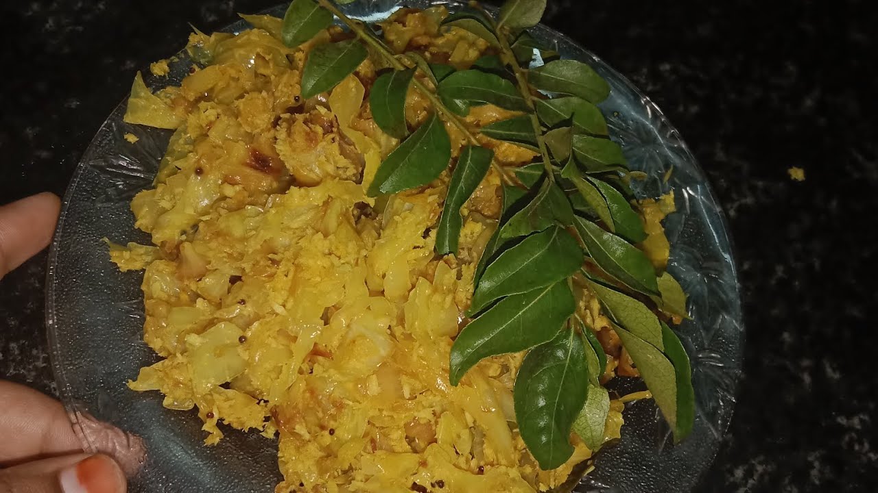 கல்யான வீட்டு முட்டைகோஸ் பொரியல் செய்வது எப்படி/Muttai kose poriyal ...