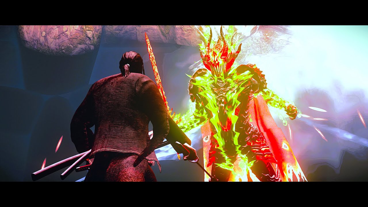 Skyrim Mod: Boss Showcase | The Fallen Dragonborn - YouTube