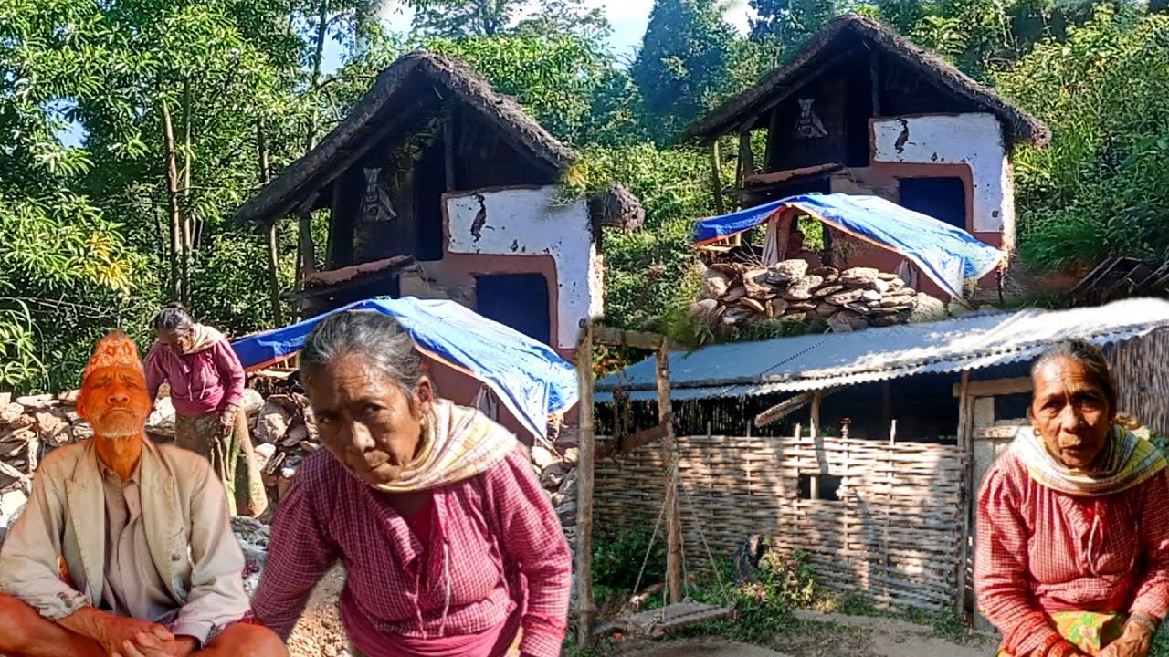 How Poor People Living Their Life Happy in Traditional Village ?? Old ...