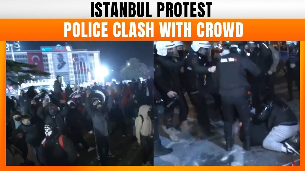 LIVE: Istanbul Protest: Turkish Police Storm Crowd as Mayor Imamoglu ...