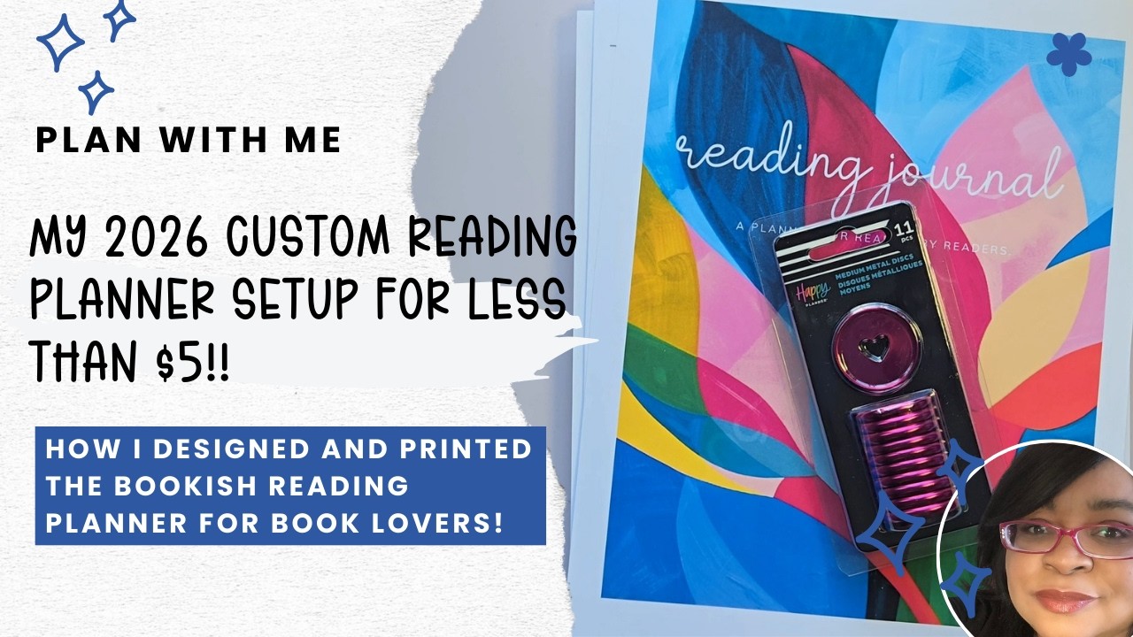 Plan With Me | My 2026 Custom Reading Planner Setup | The Perfect ...