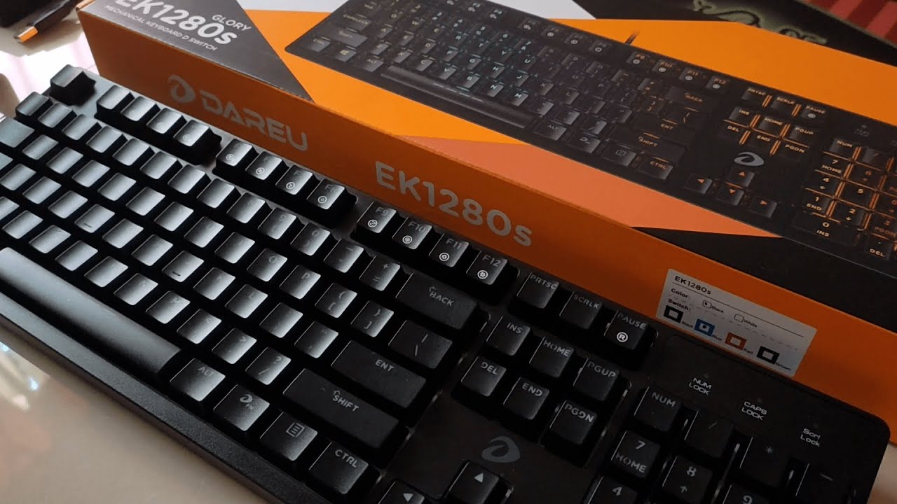 ĐÁNH GIÁ CHI TIẾT BÀN PHÍM CƠ DAREU EK1280S SAU 6 THÁNG SỬ DỤNG - YouTube