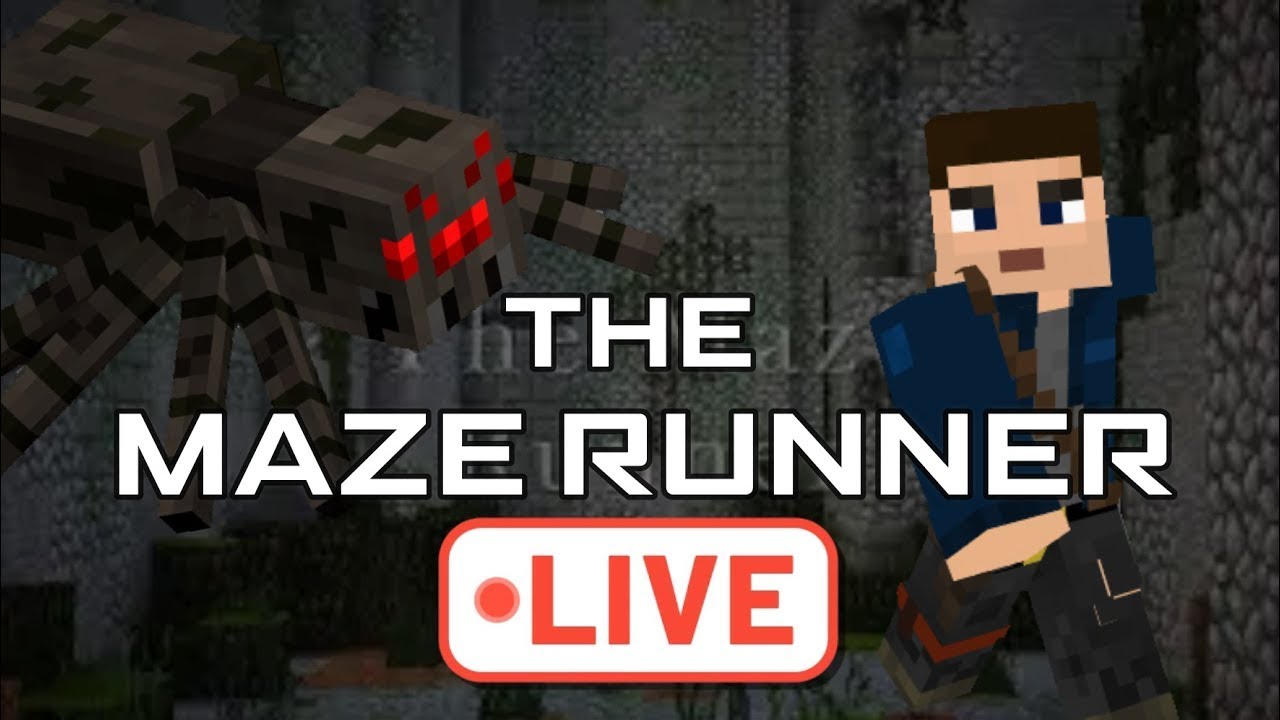Minecraft The Maze Runner LiveStream April Fools Day! FOR MAROON ...