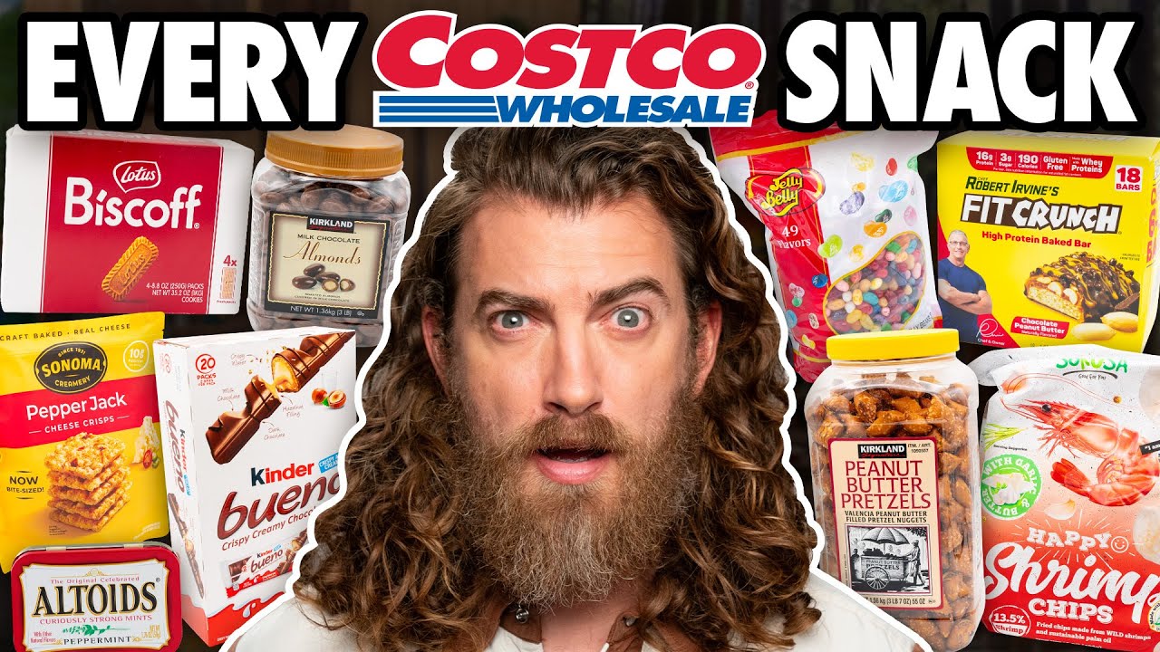 What's The Best Costco Snack? Taste Test - YouTube