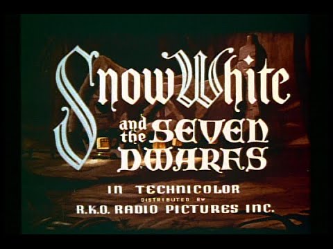 Snow White and the Seven Dwarfs - 1937 Original Theatrical Trailer ...