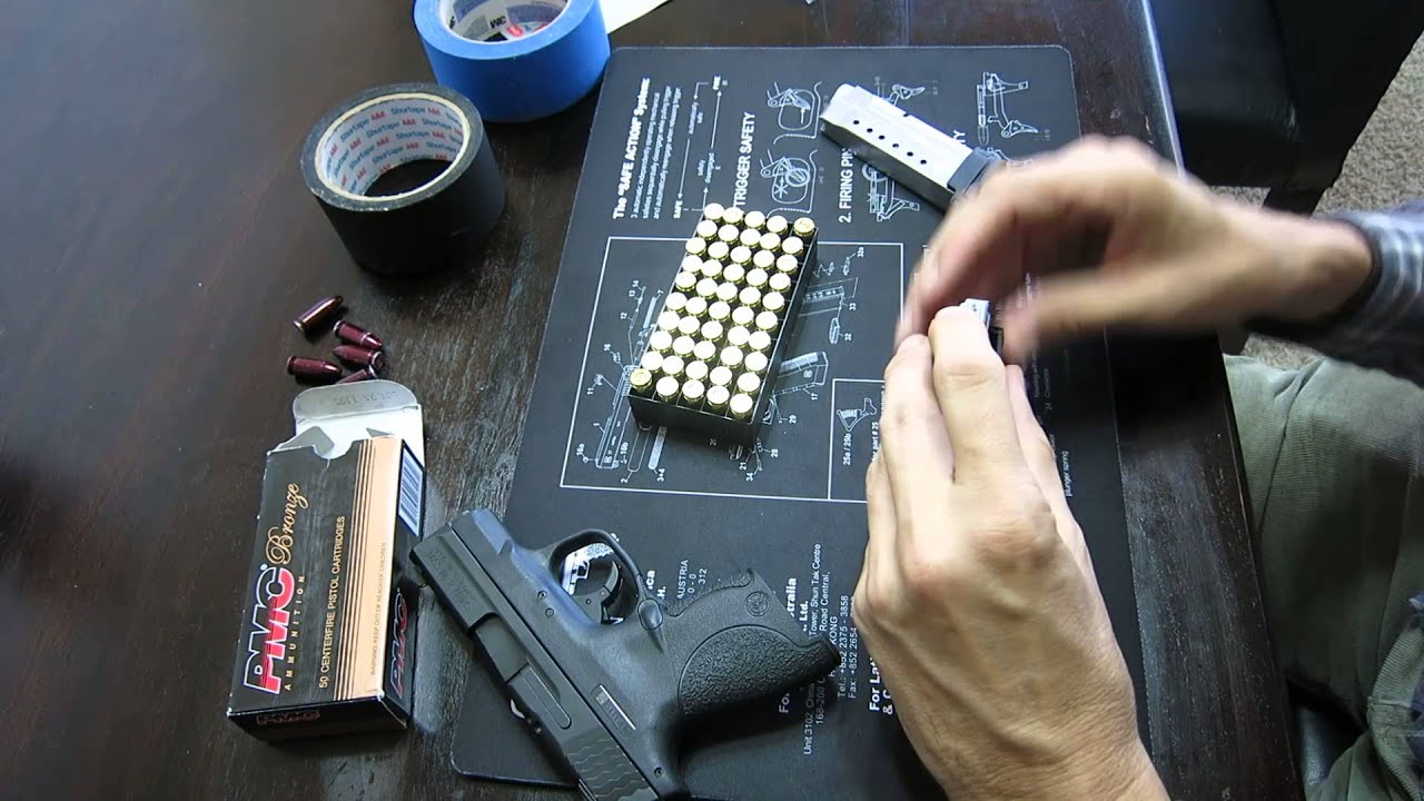 PRO MAG pistol magazine loader - YouTube